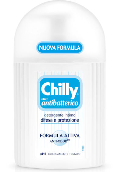 8002410033083 - SAPONE INTIMO 200ML. CHILLY AZZURRO ANTIBATTERICO NEW