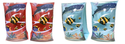 8032894801182 - BRACCIOLI AG. CM.30x15 DECORO PESCI 6/12 ANNI BTX BL118